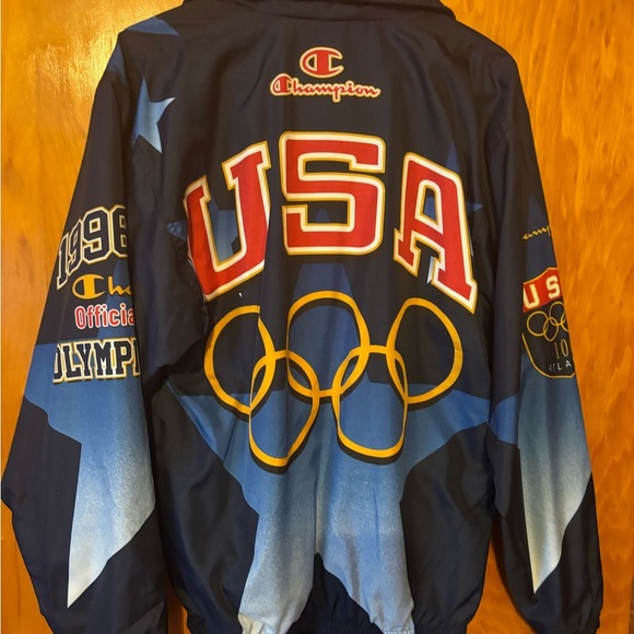 Champion | Jackets & Coats | Vintage Champion Varsity Jacket Blue Red ...